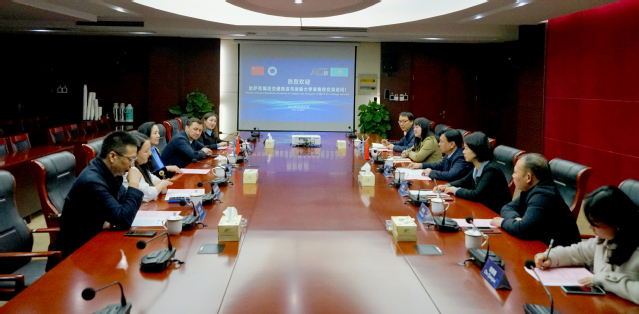 Delegation from Kazakhstan University of Transportation and Logistics ...